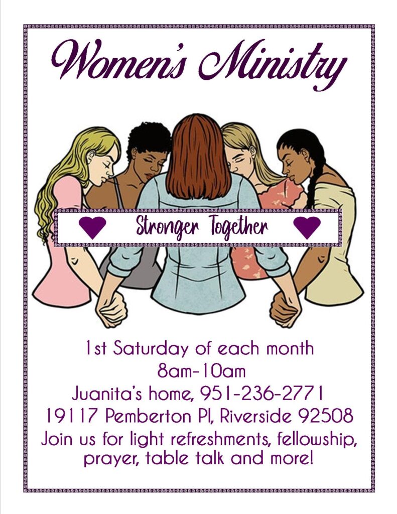 Women’s Ministry Stronger Together - Reflections Christian Fellowship